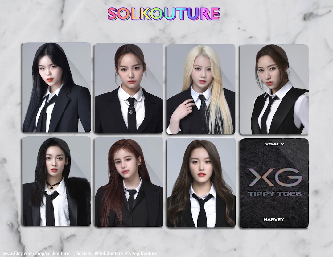 XG Tippy Toes XG Debut Kpop Photocards With Freebies - Etsy