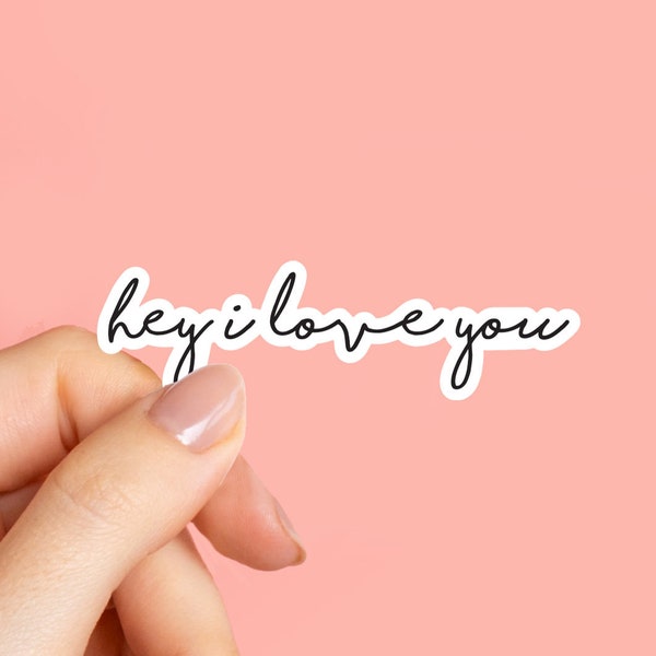 Decal I Love You - Etsy