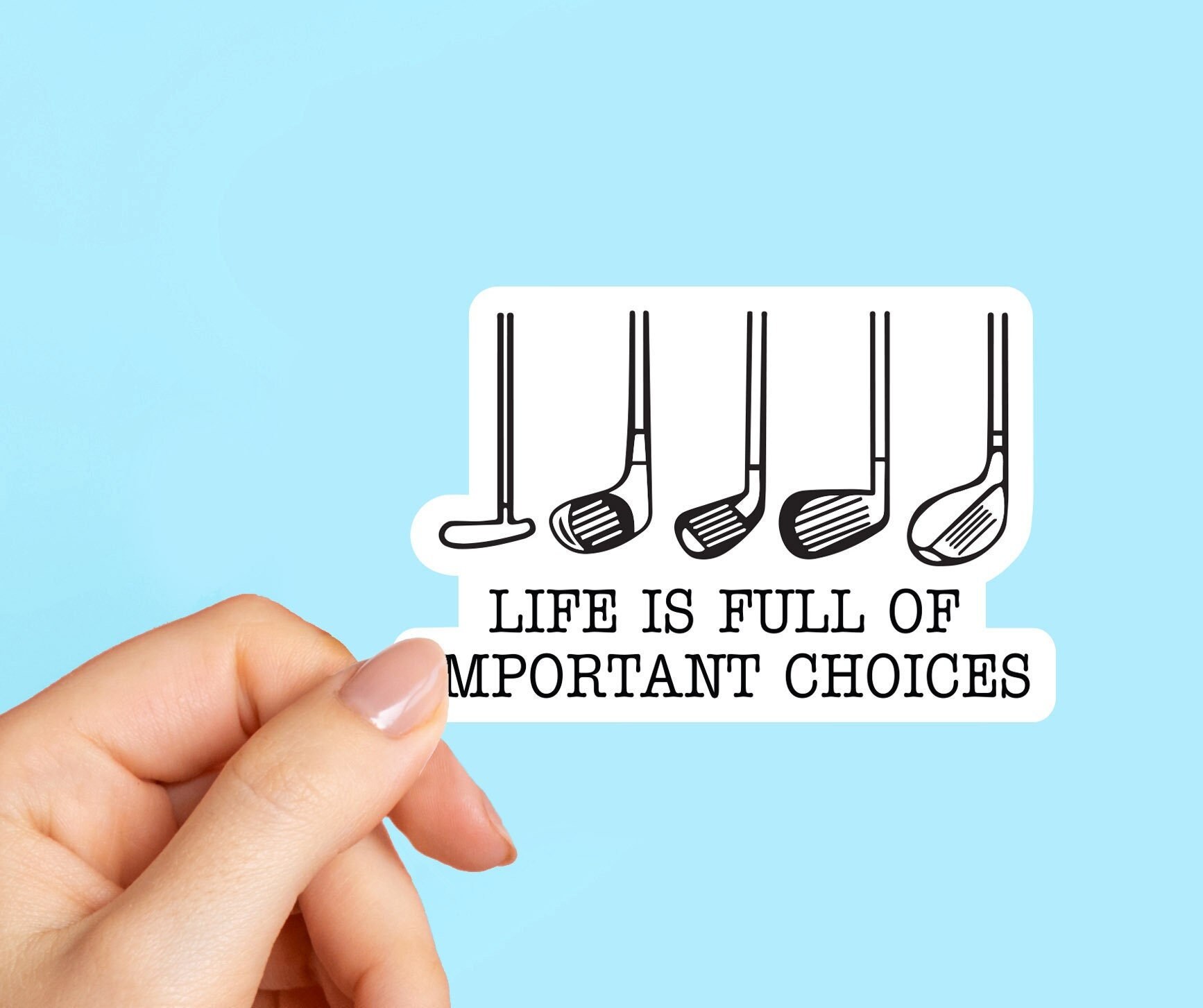 Golf Stickers - Etsy