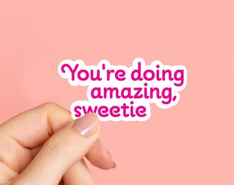 You're Amazing Stickers - Etsy