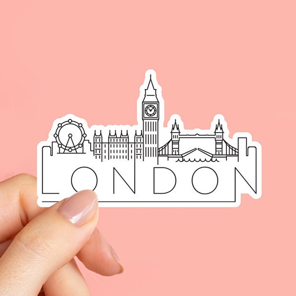 London Stickers - Etsy
