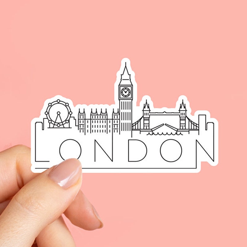London Stickers - Etsy