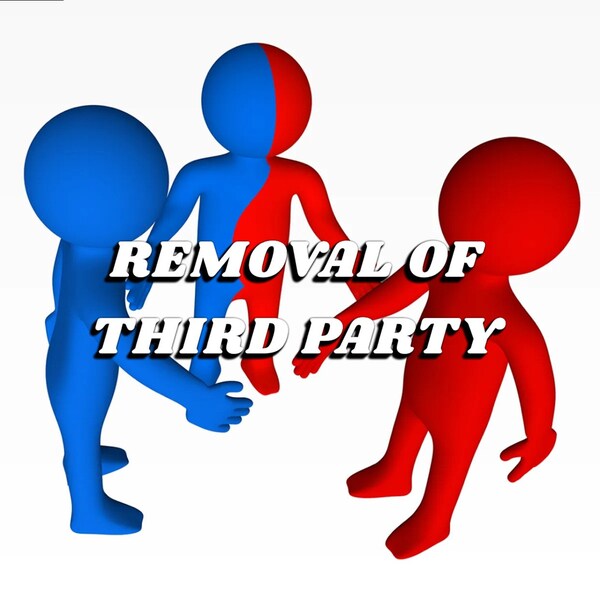 Removal 3rd Party - Etsy