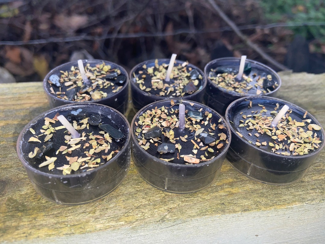 Pack of Six Removal of Black Magic, Hexes and Curses Tea Lights ...