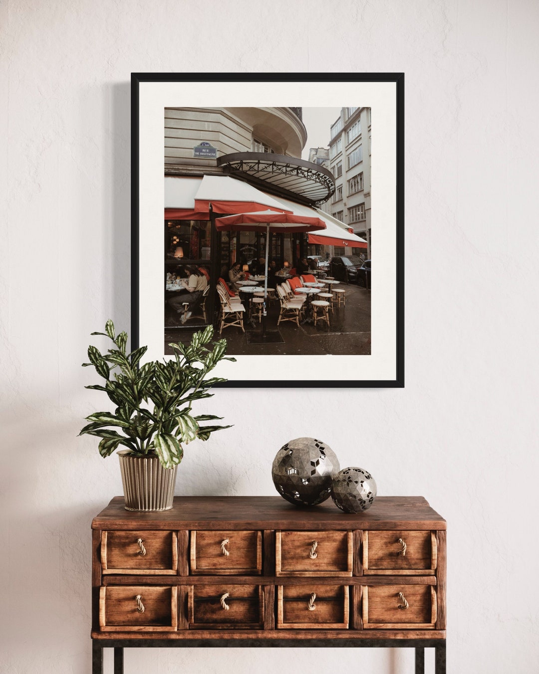 Art Print of Paris Sidewalk Cafe Photography | French Bistro , Paris ...