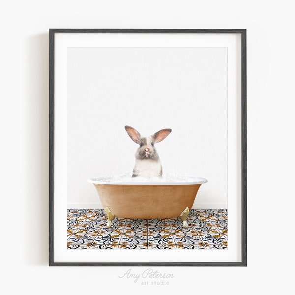 Amy Peterson Art Bunny - Etsy