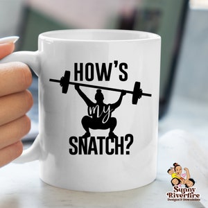 How's My Snatch? Png | Crossfit SVG PNG File | Workout Png,svg | Custom ...