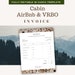 Cabin Invoice Airbnb Host Customized in Canva, Airbnb Template, Rental ...