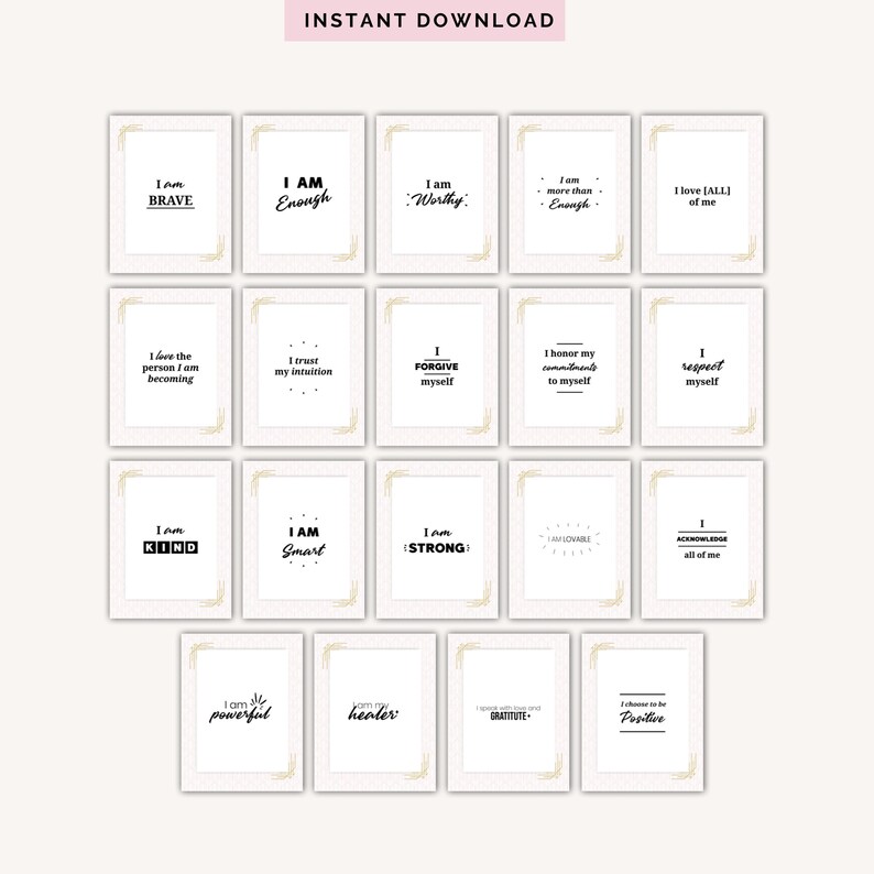 Manifestation Planner Mental Health Self Help Journal | Etsy