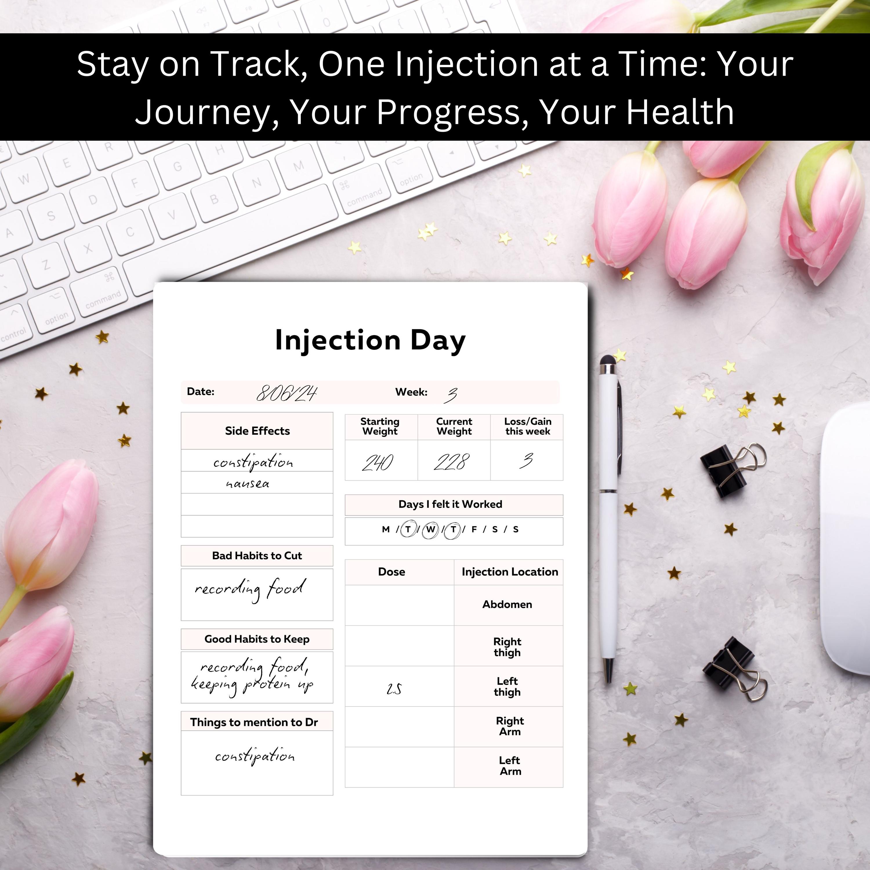 GLP1 Tracker, GLP1 Journal, GLP1 Planner, GLP 1, GLP1, GLP 1 Shirts ...