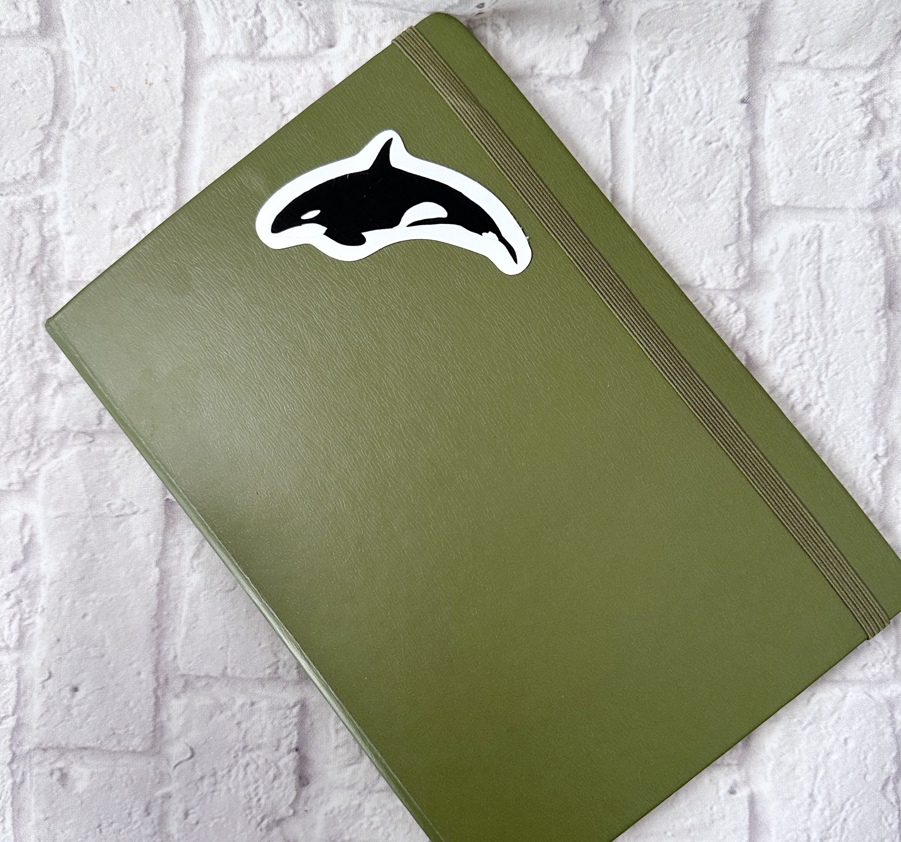 Orca Whale Sticker, Handmade Decals for Ocean Lovers, Killer Whale ...