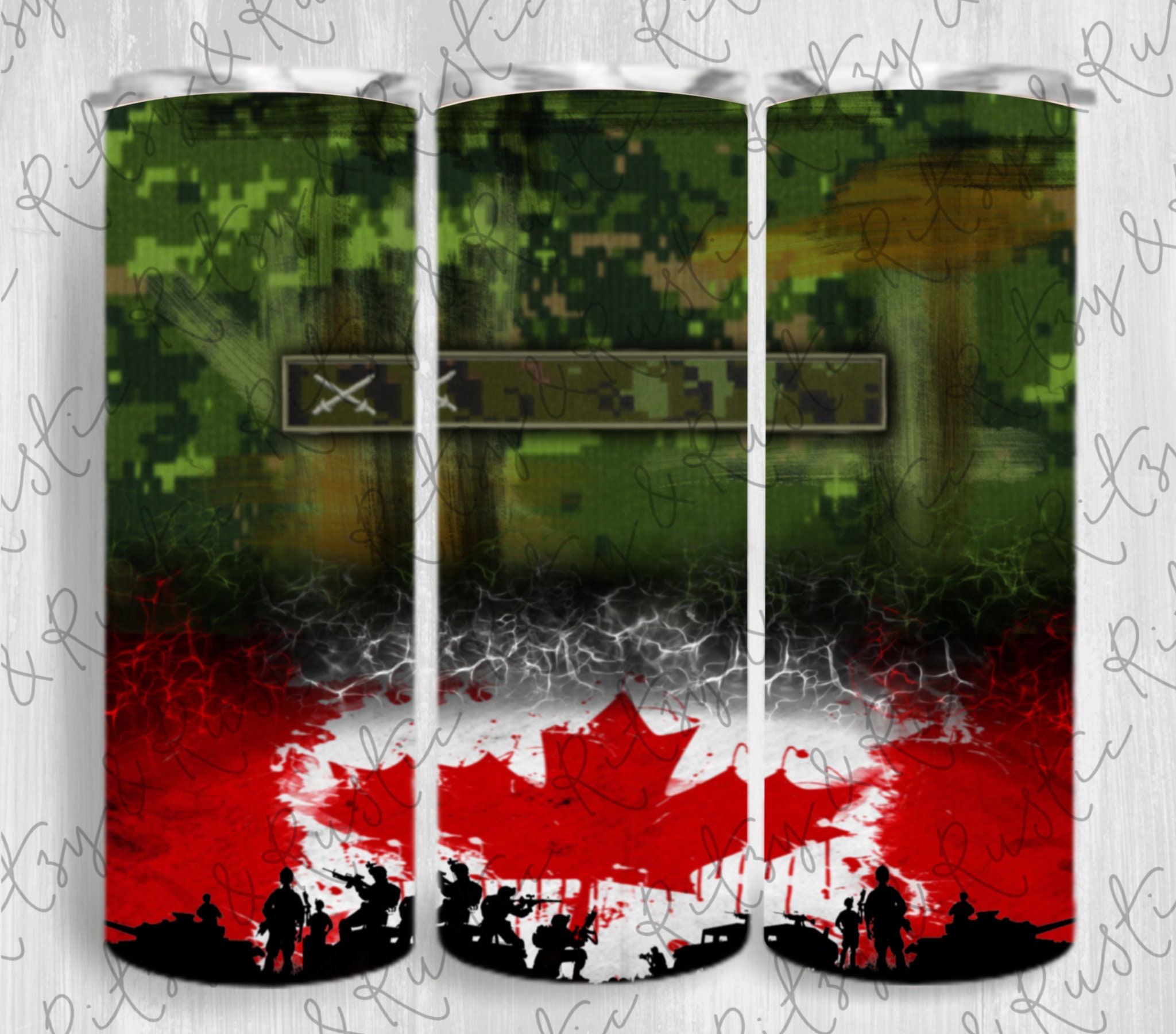 Customizable Canadian Forces CADPAT Tumbler Wrap - CAF - Military ...