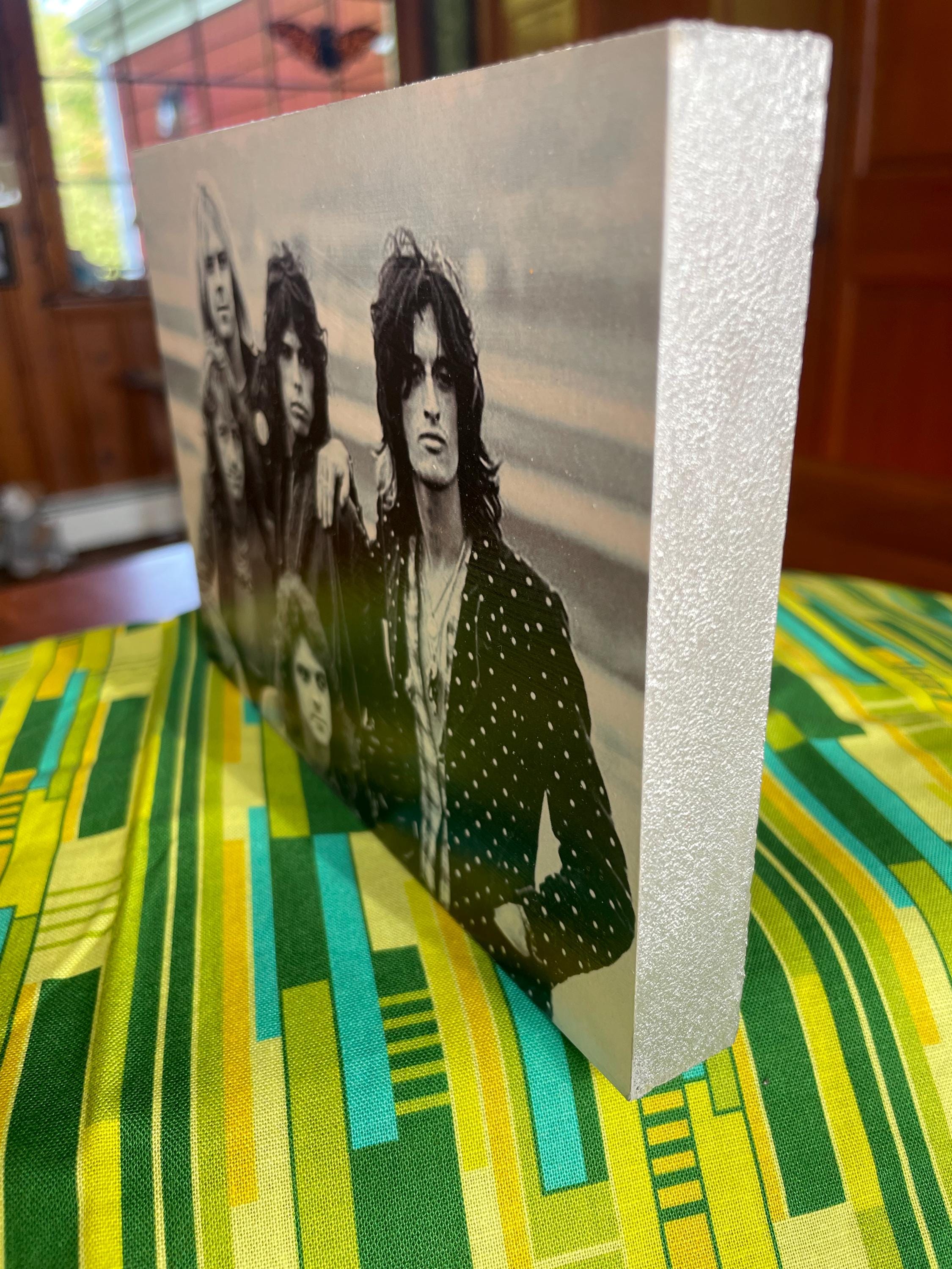 Handmade Aerosmith Band Pine Wood Sign - Etsy