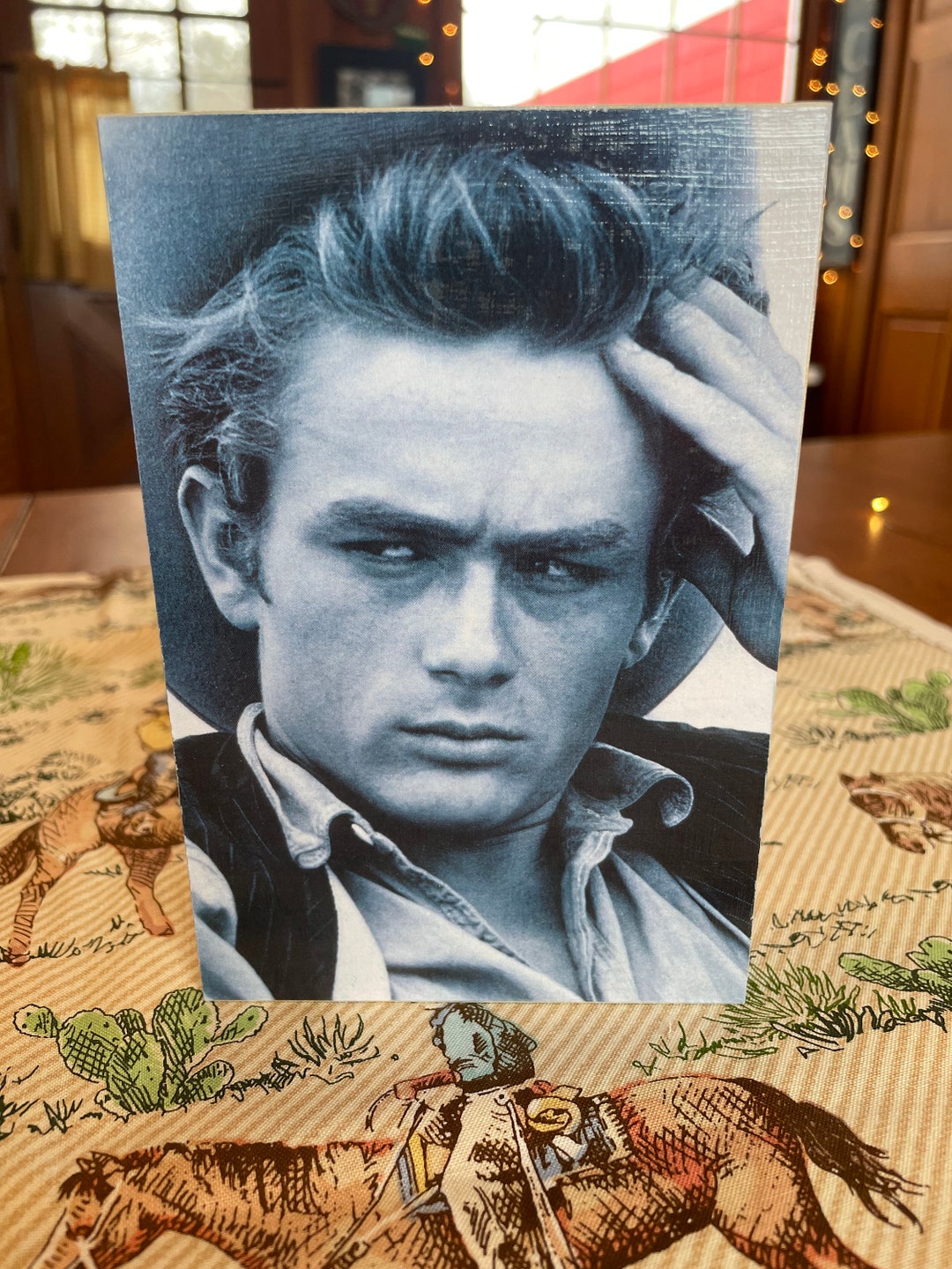 James Dean Hollywood Iconic Images Vintage Pine Wood - Etsy