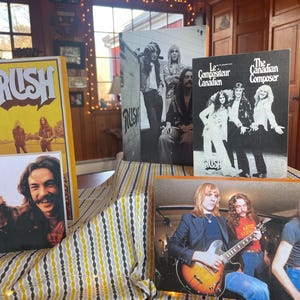 Handmade Rush Band Poster on Pine Wood: 1974 Pittsburgh Concert - Etsy