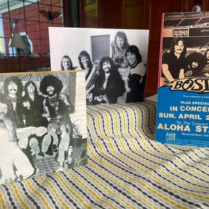Concert Poster of the Band Boston From Their Aloha Stadium Concert ...