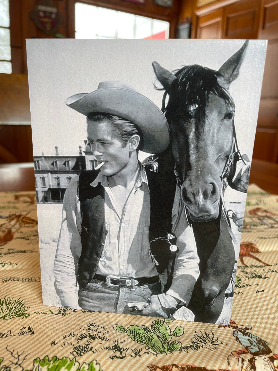 Iconic Handmade James Dean Image on Pine Wood, "giant" Movie Set - Etsy