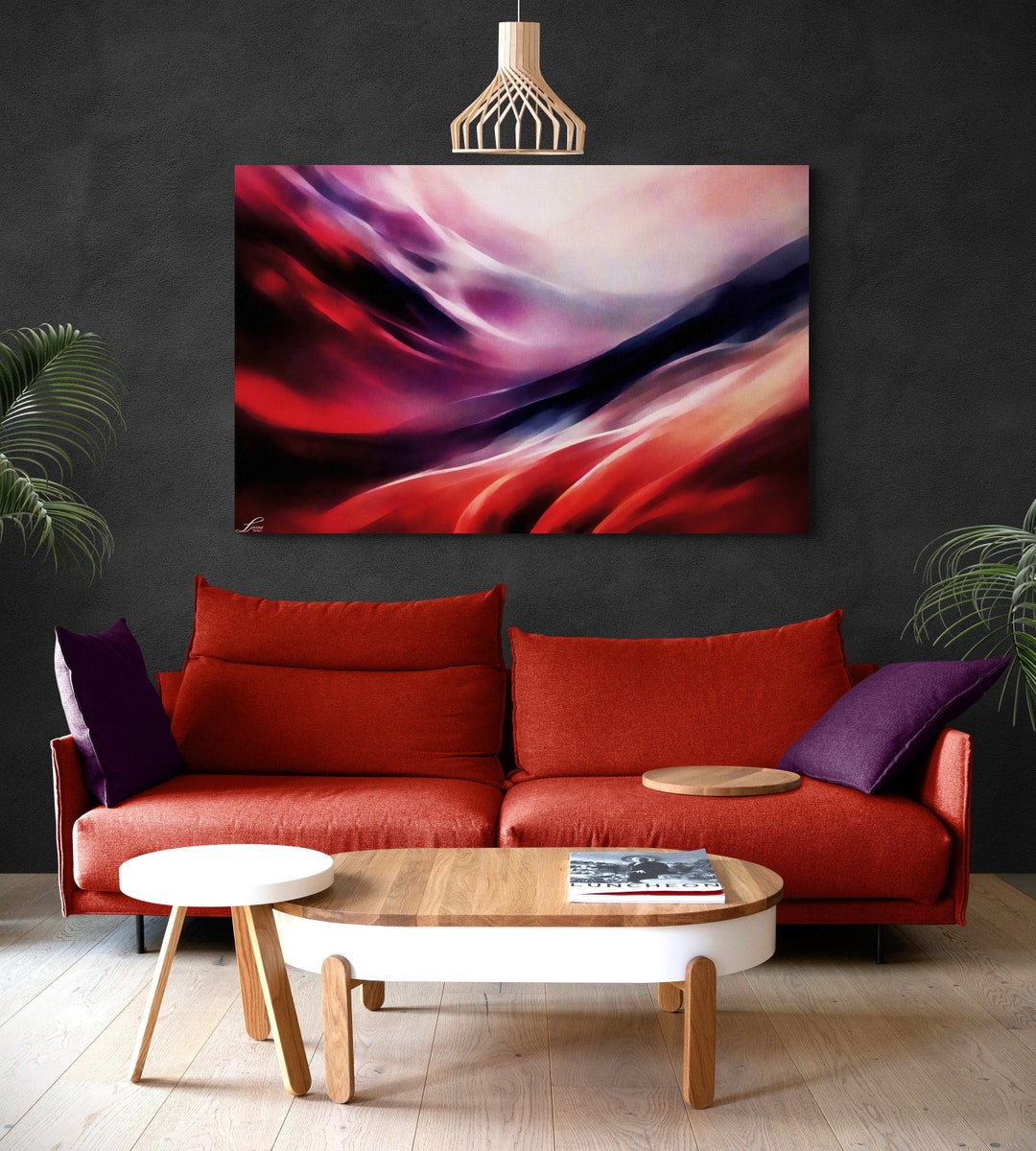 Beautiful Abstract Digital Art Print Painting JPEG Abstract Wall Decor ...