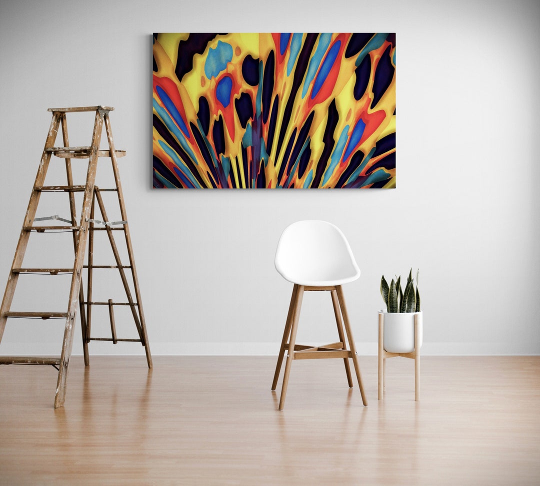 Beautiful Abstract Digital Art Print Painting JPEG Abstract Wall Decor ...