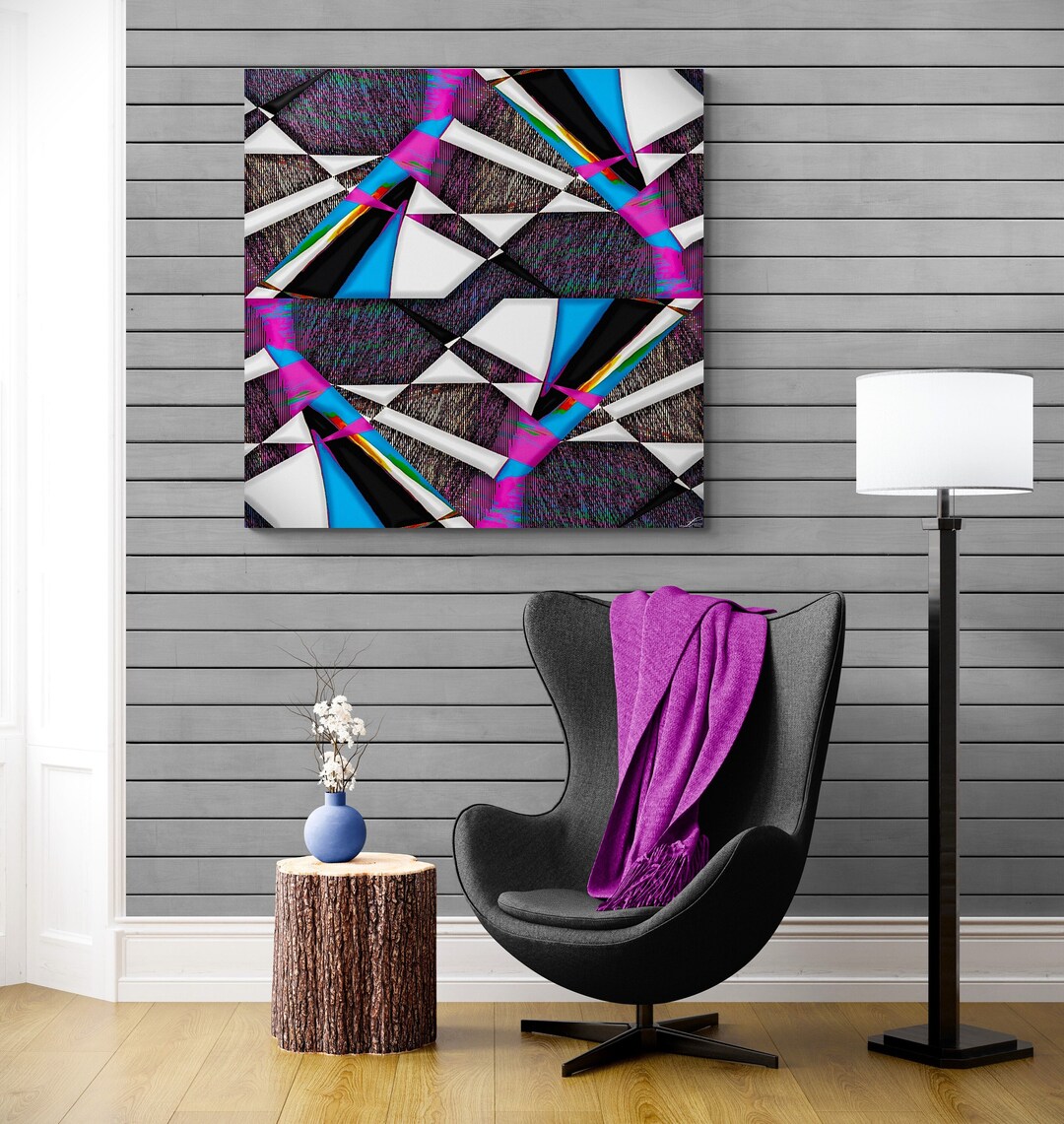 Beautiful Abstract Digital Art Print Painting JPEG Abstract Wall Decor ...