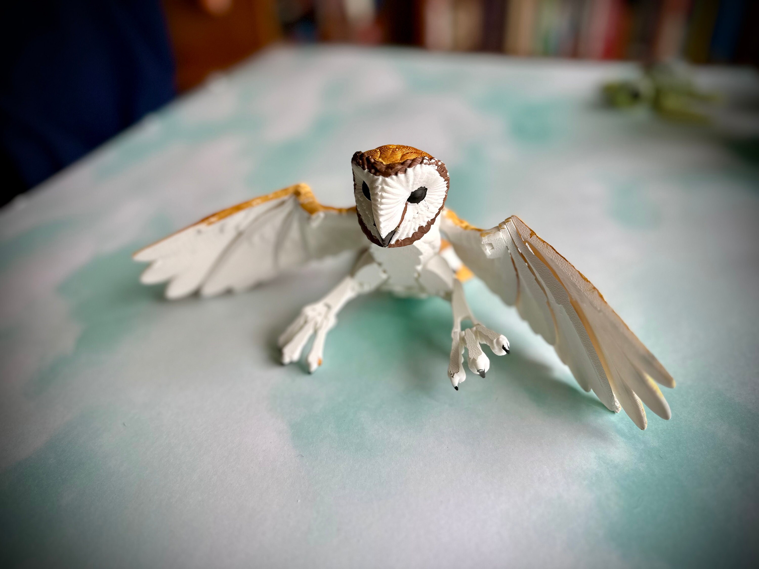 3D Printed Barn Owl - Etsy