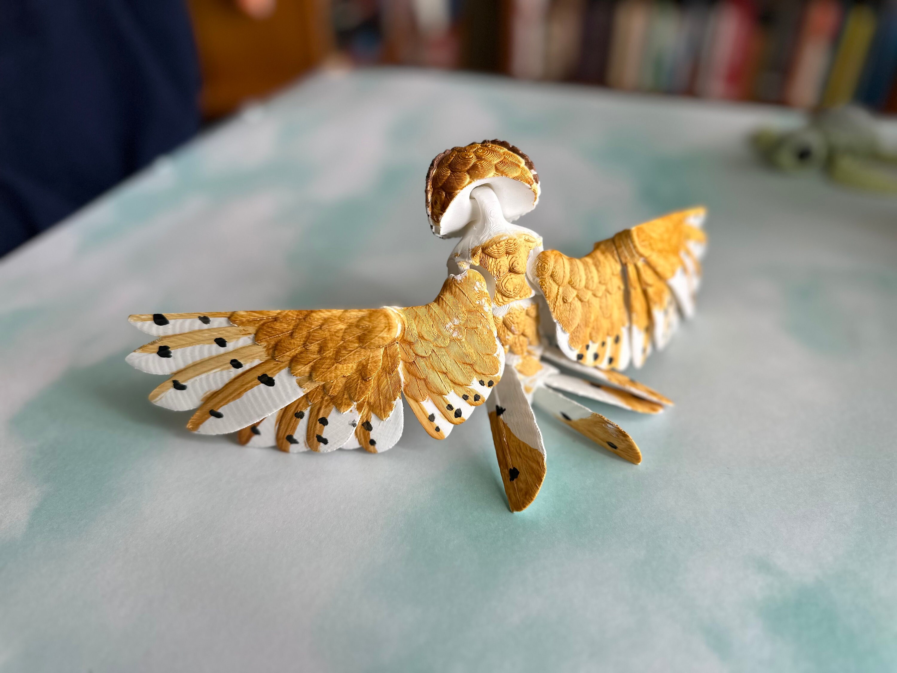 3D Printed Barn Owl - Etsy