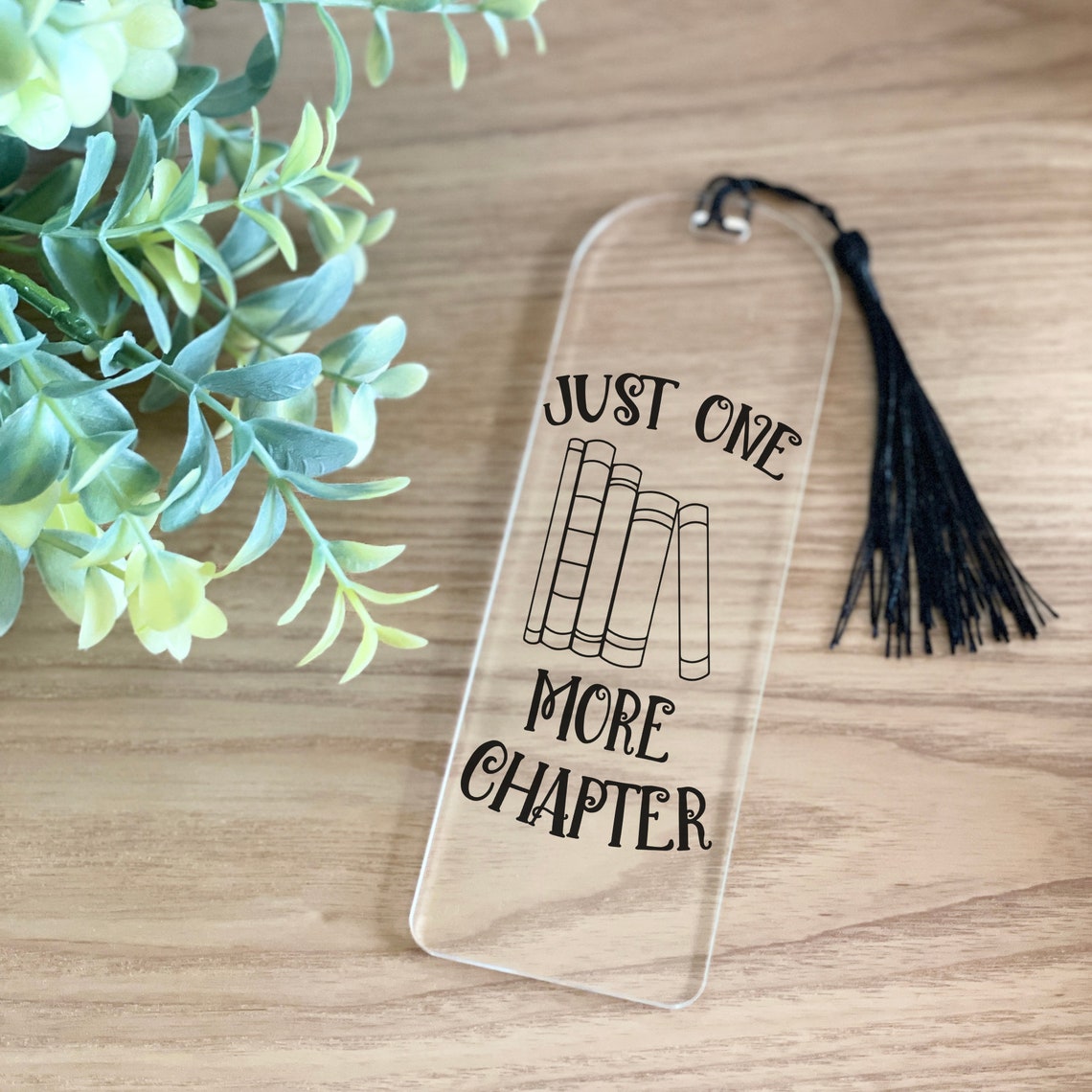 Just One More Chapter SVG One More Chapter Bookmark Reading - Etsy