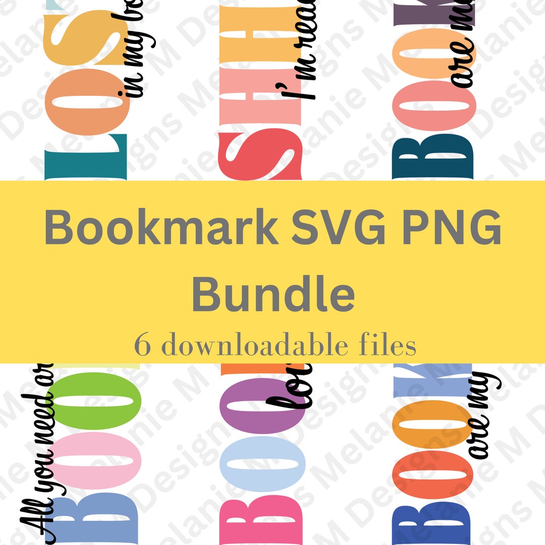 Bookmark SVG Cut Files, Books Are Magic Svg, Book Lover SVG, Shhhh SVG ...