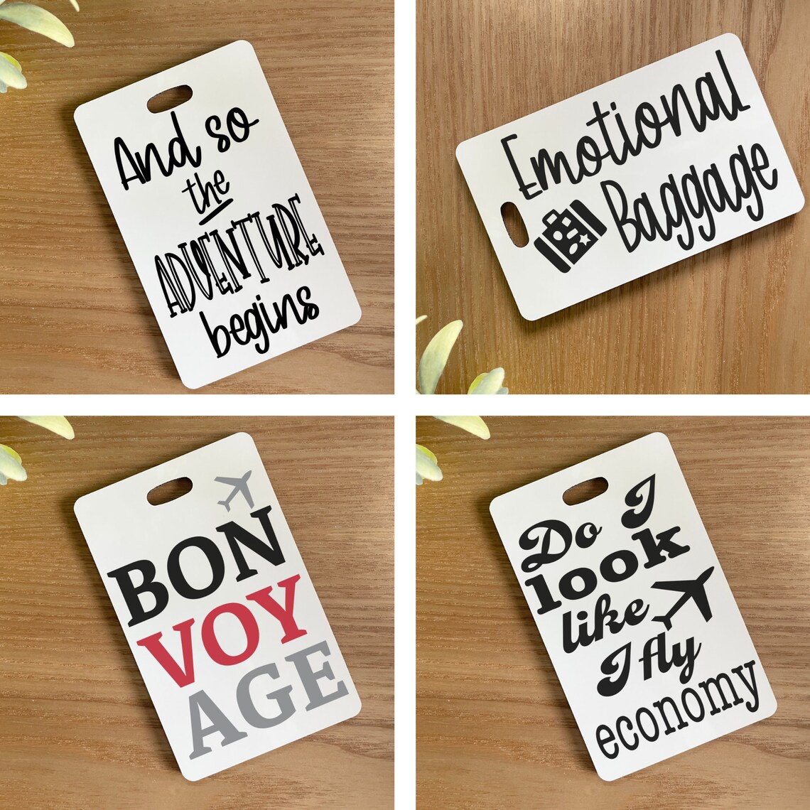 Luggage Tag Sublimation Designs, Luggage Tag Bundle, Travel Bag SVG ...