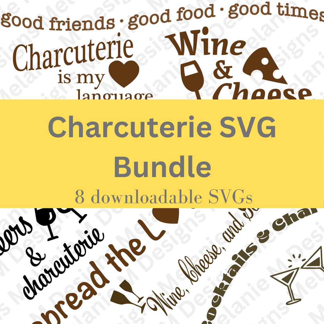 Charcuterie Board SVG File, Cheese Board SVG, Kitchen Svg Bundle ...