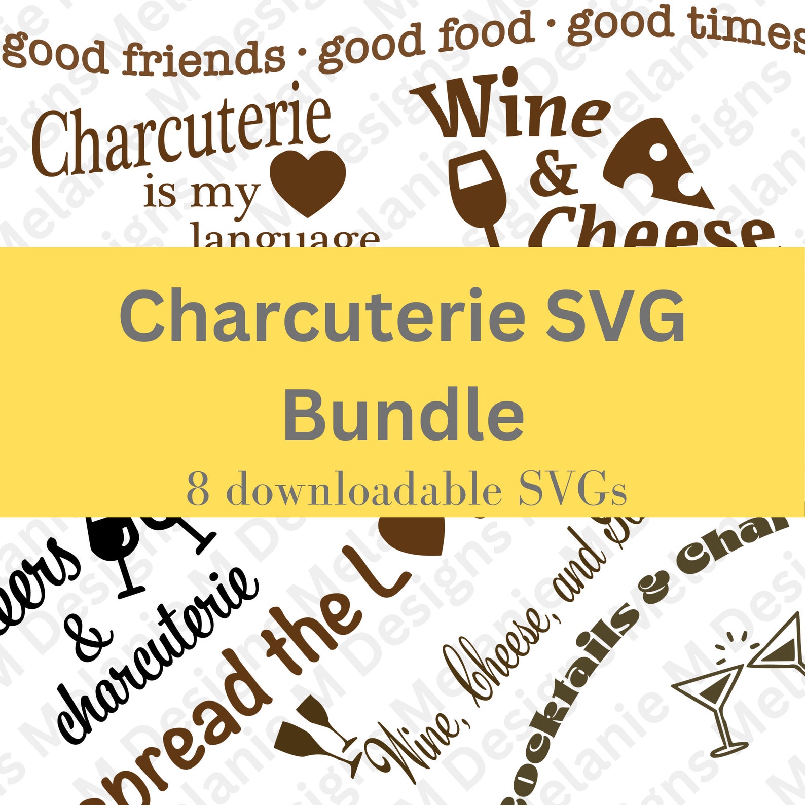 Charcuterie Board SVG File, Cheese Board SVG, Kitchen Svg Bundle ...