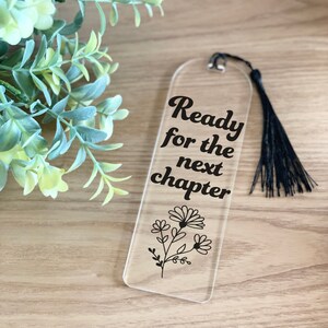 Next Chapter SVG, SVG Bookmark Sayings, Next Chapter Bookmark, Floral ...