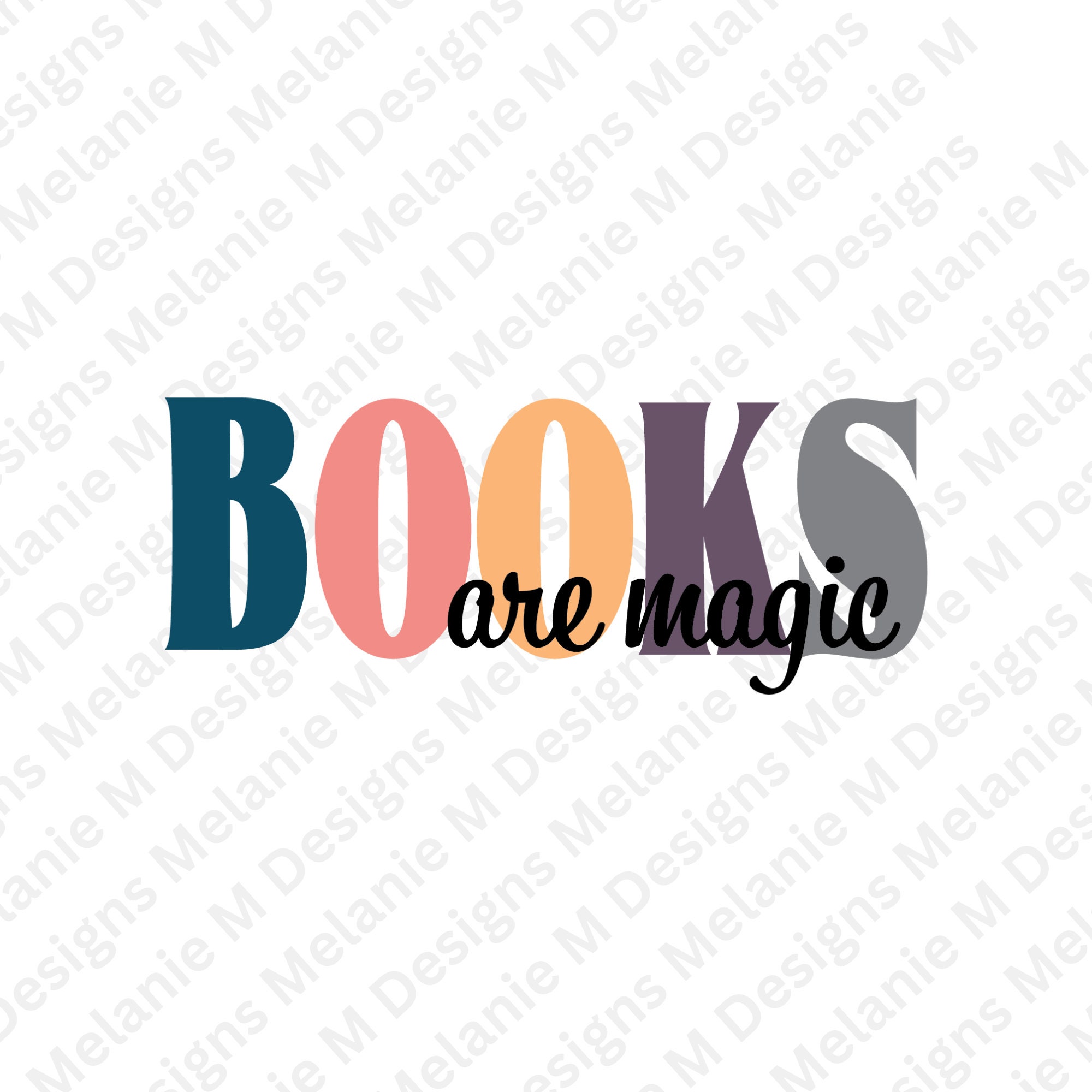Books Are Magic SVG, Acrylic Bookmark Designs, Commercial Use Designs ...