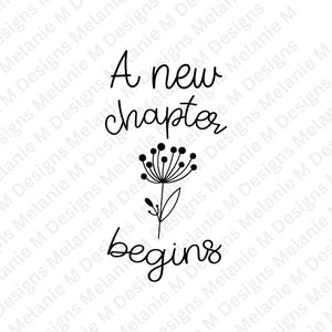 Bookmark SVG Designs, New Chapter Begins, Next Chapter Bookmark ...