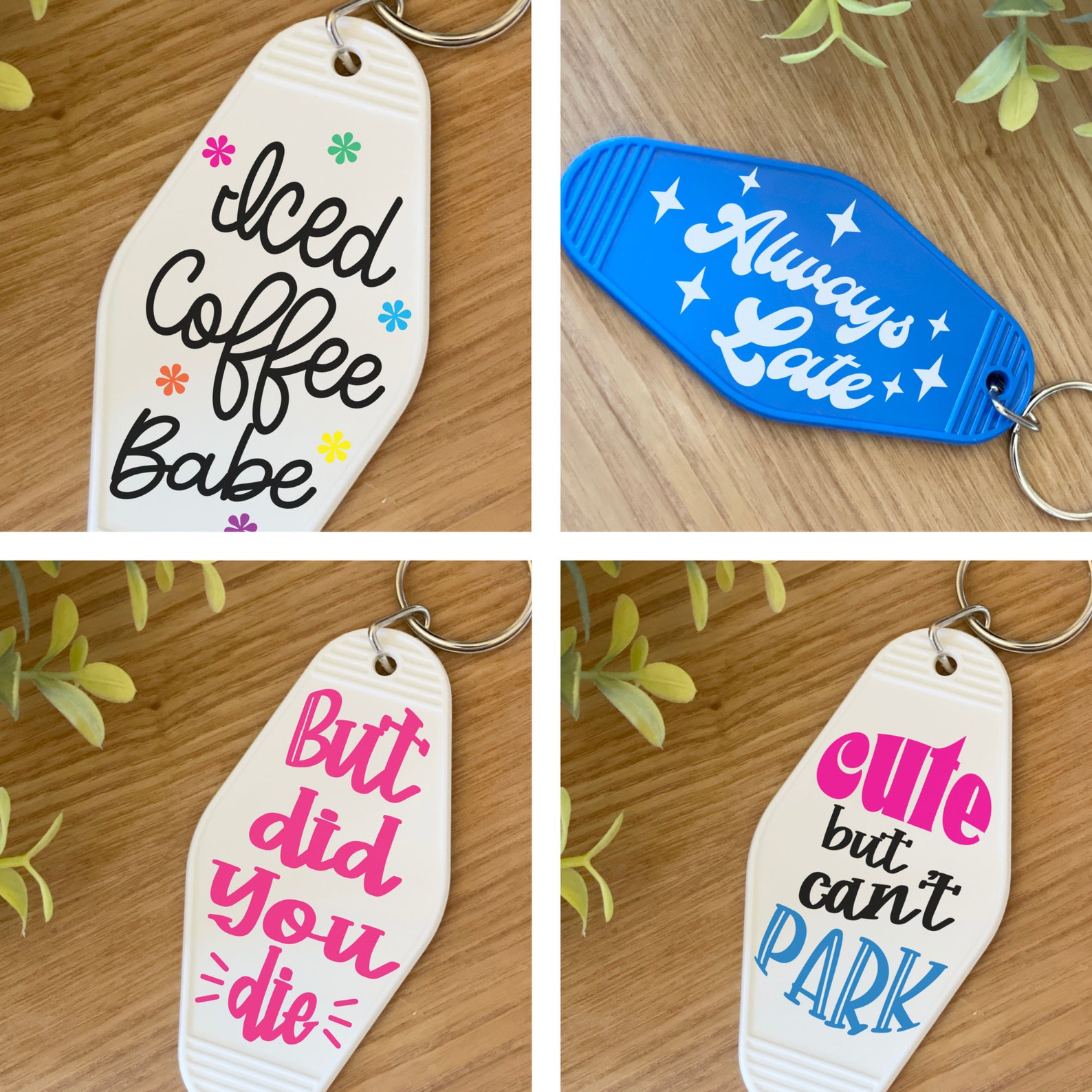 Motel Keychain SVG Bundle, Hotel Keychain Sayings SVG, Keychain SVG ...