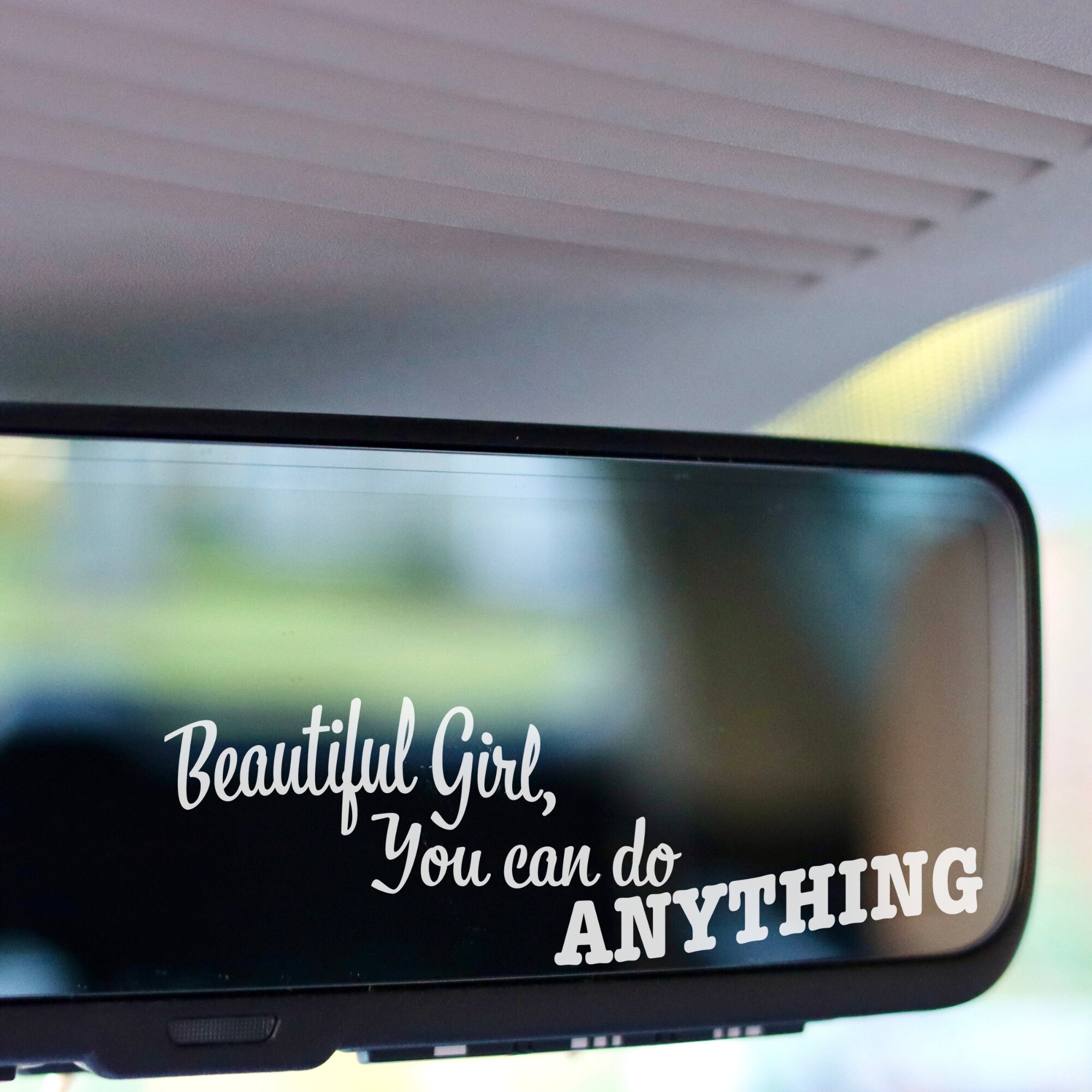 Mirror Decal SVG, Beautiful Girl SVG, Positive Affirmation Svg ...