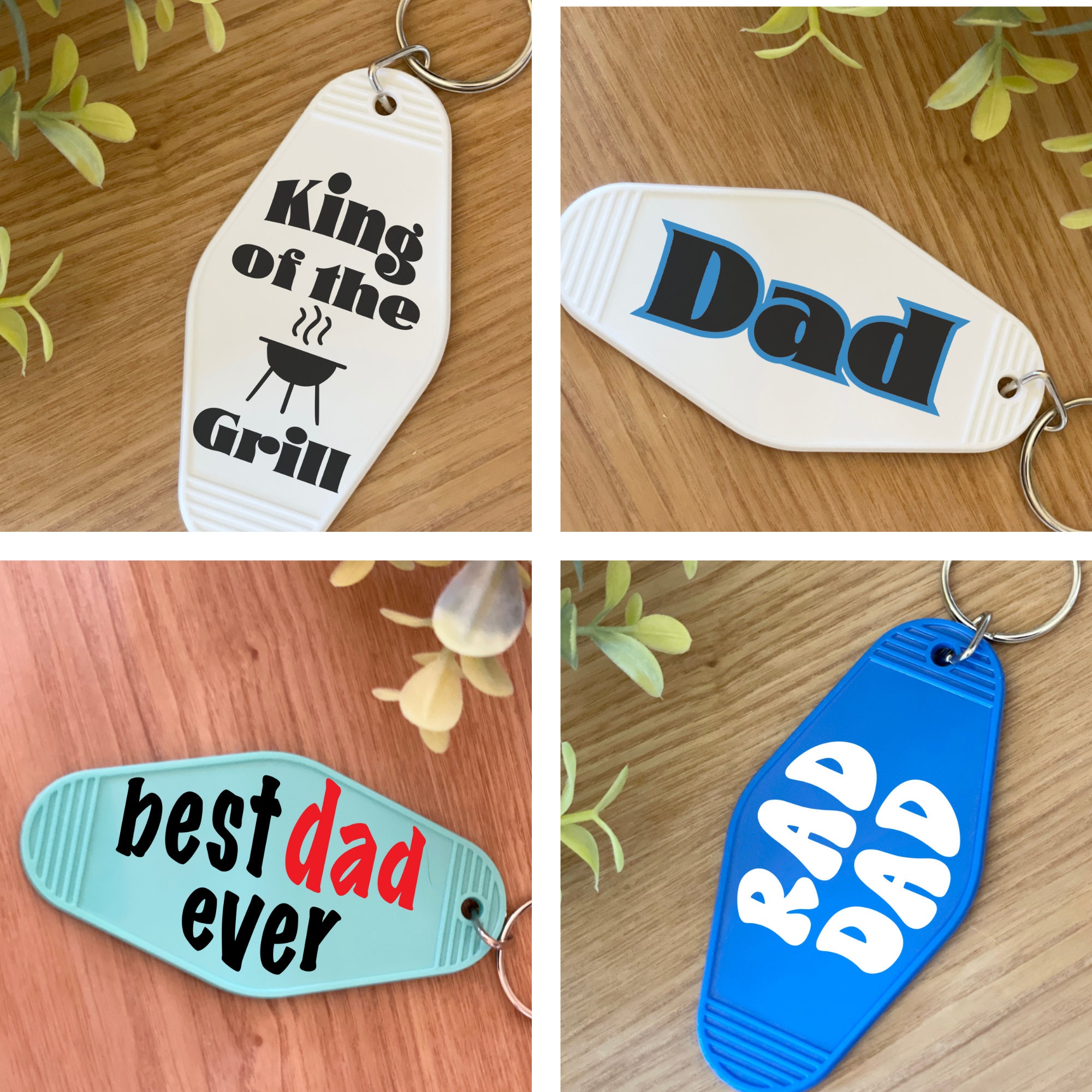 Fathers Day Keychain Svg Fathers Day Svg File Keychain SVG - Etsy