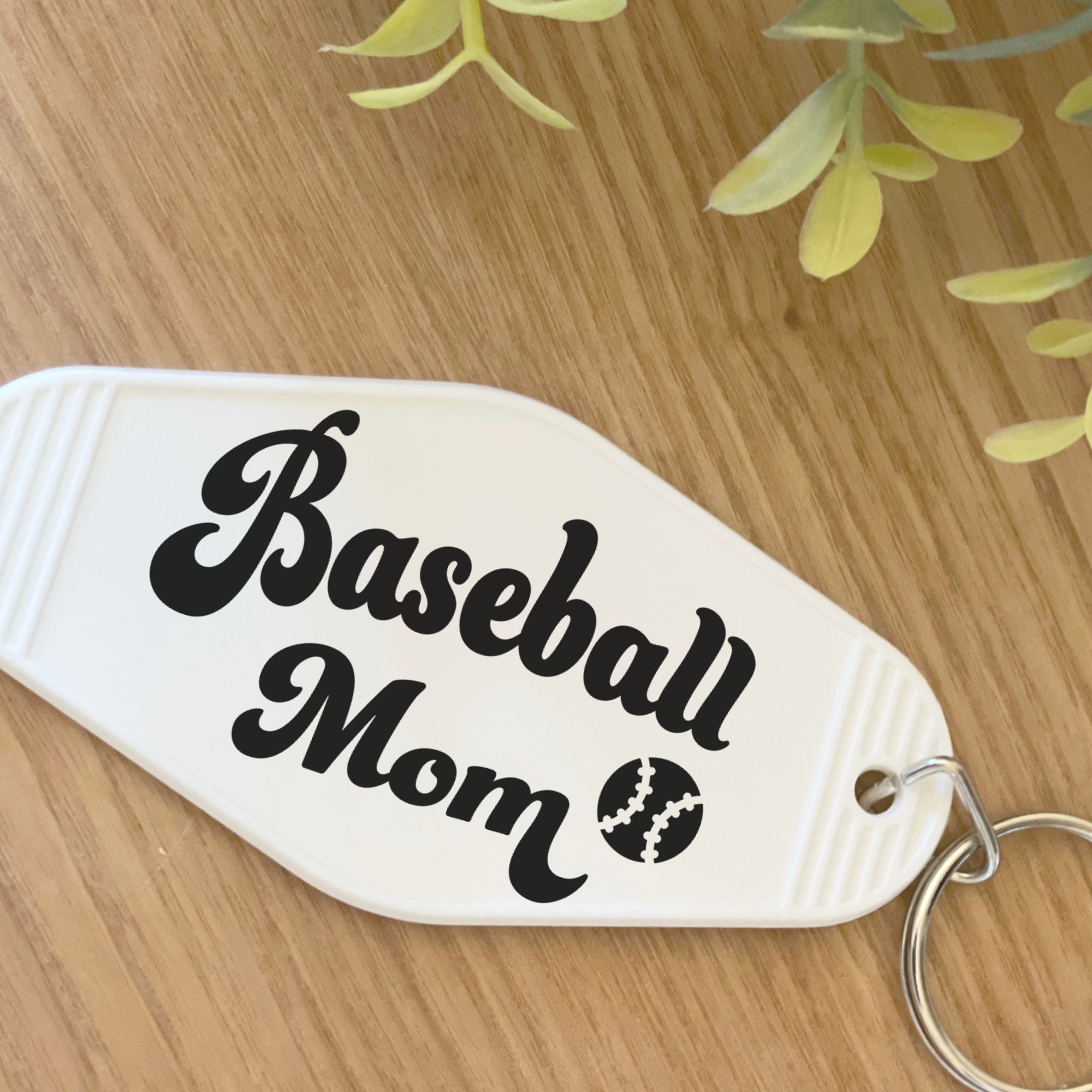 Baseball Keychain PNG, Retro Motel Keychain SVG, Baseball Mom Keychain ...