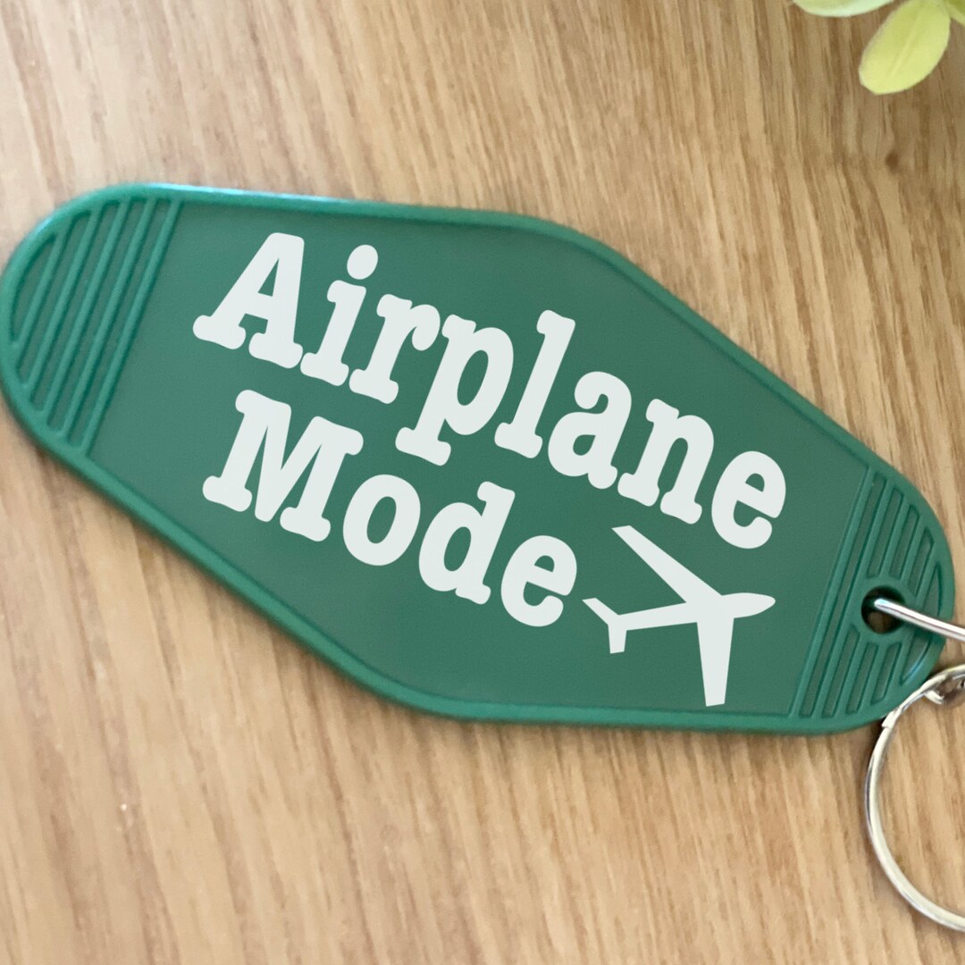 Airplane Mode SVG Airplane Keychain SVG Funny Motel Keychain - Etsy