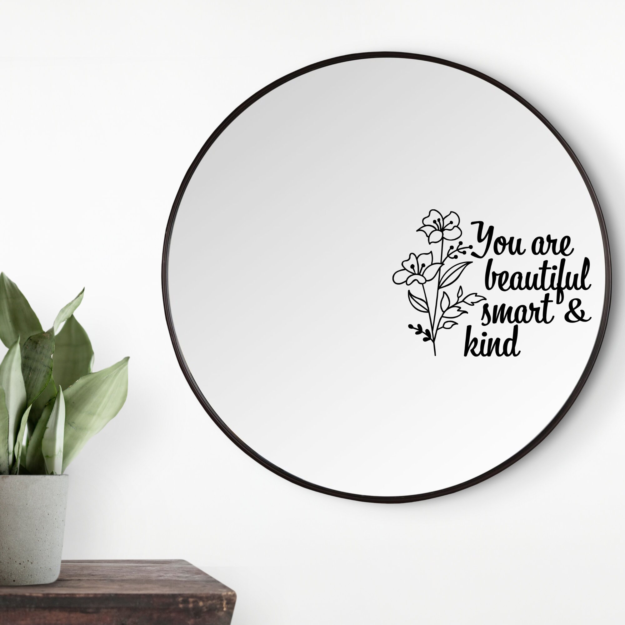 Self Love SVG Bundle, Mirror Decal SVG, Motivational Quotes Svg Bundle ...