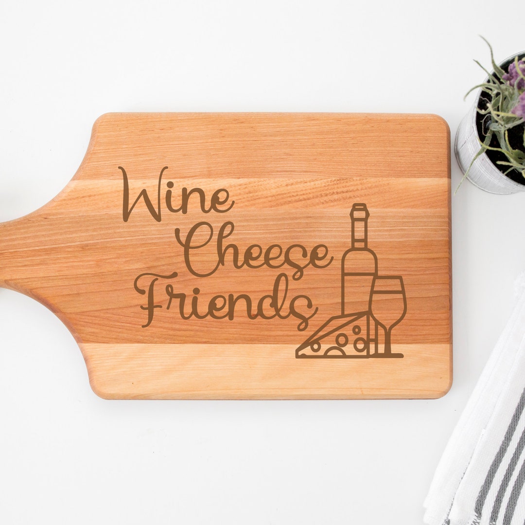 Wine Cheese Friends SVG, Wine Cheese Board SVG, Serving Tray SVG ...