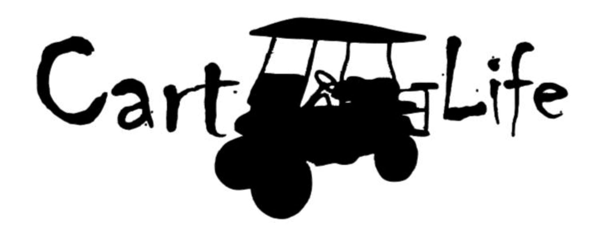 Cart Life - Golf Cart Decal - Etsy