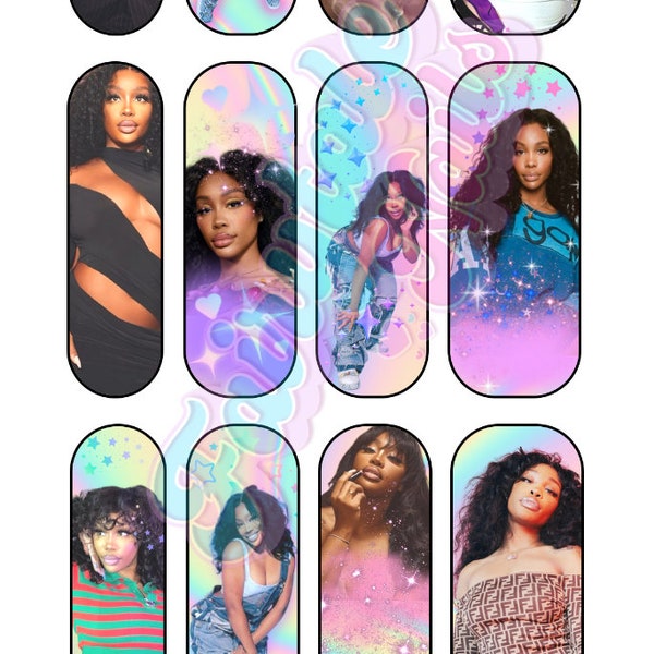 Sza Nail Art - Etsy