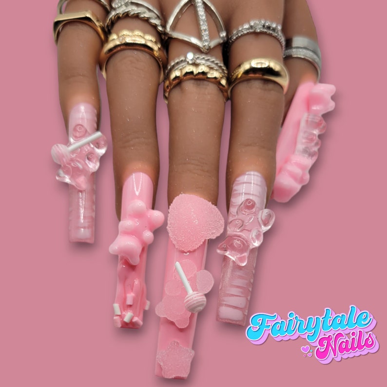 Gummy Beary Pink - Etsy