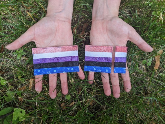 Genderfluid Pride Patch / Iron-on / Decorative Quilted Fabric - Etsy