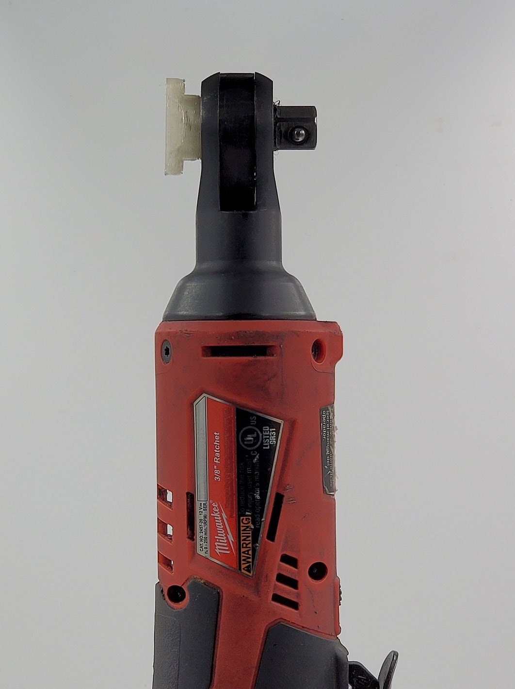 Milwaukee M12 Ratchet Large Selector Switch EASILY Use With GLOVES Glow ...