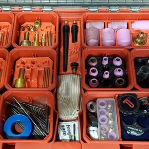 Tigpro Ultimate Coverage Tig Cup Organizer, Fits Milwaukee Packout Thin ...