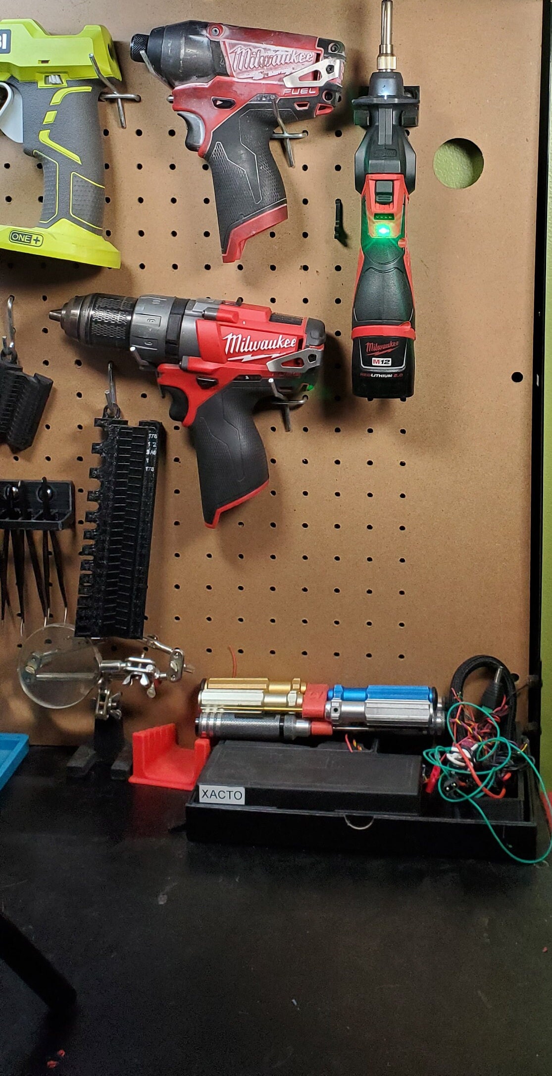 Milwaukee M12 Soldering Iron Mount (1" Pegboard or Wall Mount!) - Etsy