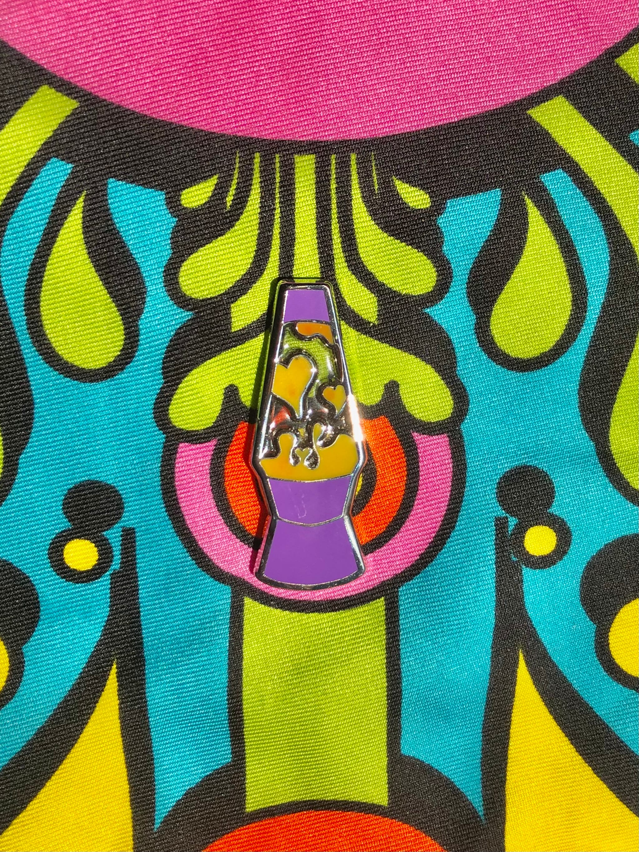 Lava Lamp Enamel Pin Color-changing Thermochromic - Etsy