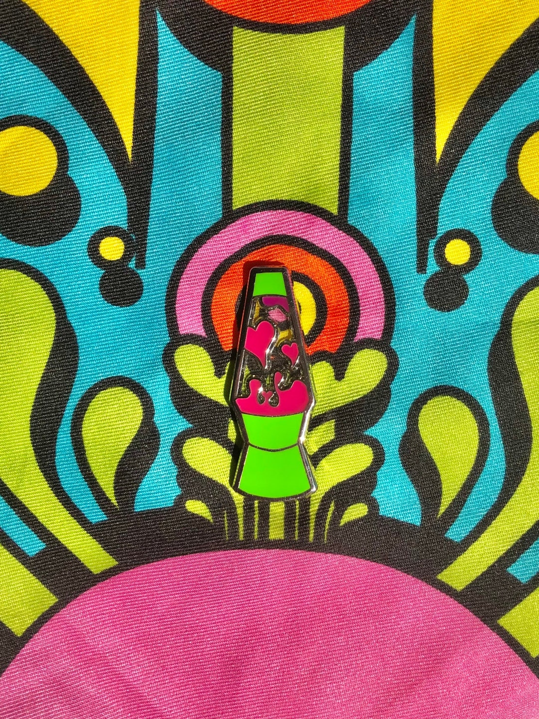 Lava Lamp Enamel Pin Color-changing Thermochromic - Etsy